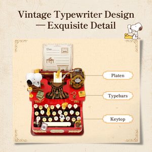 Pantasy x Snoopy Typewriter 86917